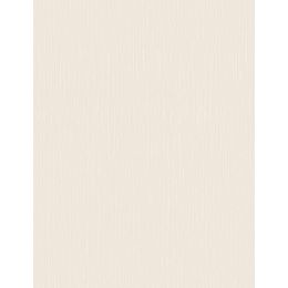 ELLE DECORATION Vliestapete "Uni", B/L: 0,53mm x 10,05mm, Rollen:, beige, Wohnzimmer, Tapeten