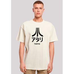 F4NT4STIC Damen T-Shirt "Atari Tokyo Retro Arcade Games", beige, Gr. L, Obermaterial: 100% Baumwolle, Shirts, Premium Qualität