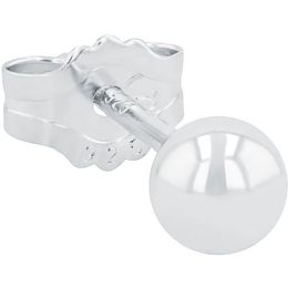 Amor Damen Single-Ohrstecker "9146093", 4mm, Silber 925 (Sterlingsilber), silber, Silber 925 (Sterlingsilber), Ohrringe