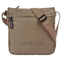 Chiemsee Damen Umhängetasche, beige, Kunstfaser, leicht glänzend, unifarben, Taschen
