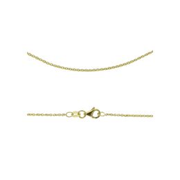 Firetti Damen Collierkettchen "Schmuck Geschenk Gold 333 oder 585 Ankerkettengl. in mehreren Breiten", 45, Gelbgold 333, B: 1,1mm, gold, Gelbgold