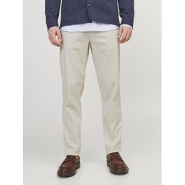 Jack & Jones JACK & JONES Herren Chinos "JPSTACE JJHARLOW CHINO NOOS", gelb, Gr. 34, unifarben, Web, Obermaterial: 98% Baumwolle, 2% Elasthan, Hosen