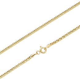 Firetti Damen Panzerkette "Schmuck Geschenk Gold 333 Collierkette 2,2 mm breit", 45, Gelbgold 333, B: 2,2mm, gold, Gelbgold 333, B:2,2mm, Halsketten
