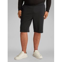 Herren Shorts "BT_MICRO LOGO REPREVE SHORTS", schwarz, Gr. 4XL, CALVIN KLEIN BIG & TALL, unifarben, Web, Obermaterial: 65% Baumwolle, 35% Polyester,