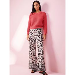 Heine Damen Strickpullover "Pullover", pink, Gr. 34, unifarben, 60% Polyamid, 40% Baumwolle, Pullover