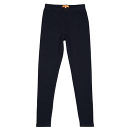 STACCATO Mädchen Thermohose, blau, Basic, Gr. 164, unifarben, Oberstoff: 65% Polyester, 30% Biber, 5% Elasthan., Hosen, gefüttert