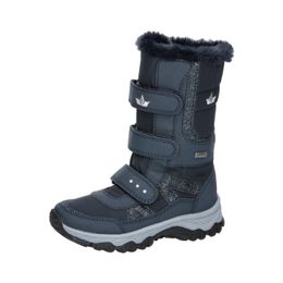 Lico Mädchen Winterboots "Winterboot Cristal V", Gr. 28, blau, Synthetik, Schuhe