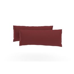 Sit & More Polsterauflage SIT & MORE, B:65cm H:25cm T:10cm, rot, 100% Polyester, Polsterauflagen, "Olsen"