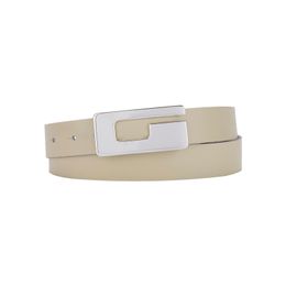 Bernd G&ouml;tz BERND G&Ouml;TZ Damen Koppelg&uuml;rtel, beige, Gr. 80, unifarben, Leder, G&uuml;rtel, mit G&uuml;rtelschlie&szlig;e im G-Look