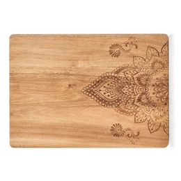 zeller PRESENT Schneidebrett, B/H/L: 29cm x 1,5cm x 40cm, beige, Schneidebretter, im Orient-Style