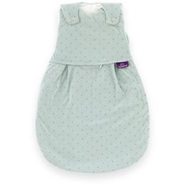 Träumeland TRÄUMELAND Baby Babyschlafsack "Außenschlafsack LIEBMICH Twister, in den Größen 50/56-80/83 cm", blau, Bezug: 100% Baumwolle. Füllung: 70% Polyester,