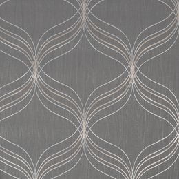 Boutique Vliestapete "Boutique - Vliestapete Optical Geo Grey - 10mx52cm", B/L: 0,52mm x 10mm, Rollen:, grau, Tapeten, Boutique - Vliestapete Optical