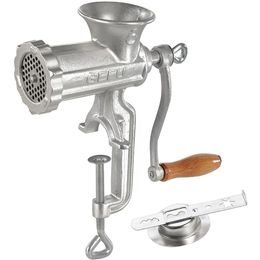 Gefu Fleischwolf "TRICA", B:26,5cm T:9cm, silber, Zerkleinerer, langlebig, einfach zu bedienen, ideal f&uuml;r Hobbyk&ouml;che und Profis