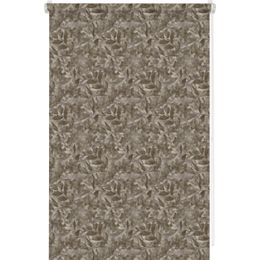 Seitenzugrollo Gardinia, B:75cm H:150cm, beige, Polyester, Rollos, "Easyfix Rollo Dekor Natural Camouflage", mit Camouflage Motiv
