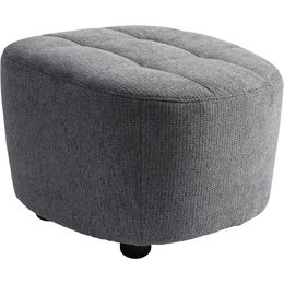 Fu&szlig;hocker Alina, B:54cm H:41cm T:57cm, grau, Chenille GFS (100% Polyester), Garten, Hocker, "Yuri", Passend zu Sessel Yuri