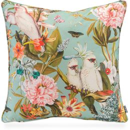 HOCK Dekokissen H.O.C.K., B:50cm H:10cm L:50cm, blau, Obermaterial: 100% Baumwolle. F&uuml;llung: 100% Polyester, Dekokissen_Sitzkissen_Kissenh&uuml;llen,