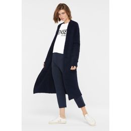 Damen Cardigan, blau, Gr. XL, SENSES.THE LABEL, unifarben, Material: 60% Polyacryl, 15% Polyamid, 10% Wolle, 10% Viskose, 5% Alpaka, Strickjacken