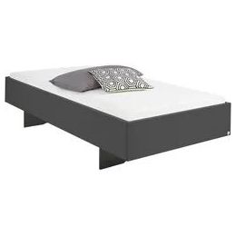 Futonbett Rauch "Phoenix", grau (graumetallic), B:95cm H:41cm L:206cm, Betten, ohne Kopfteil