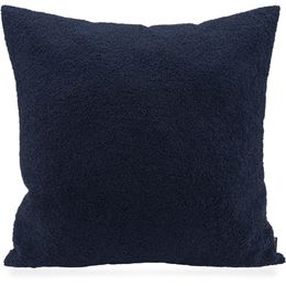 HOCK Dekokissen H.O.C.K., B:60cm H:10cm L:60cm, blau, Obermaterial: 100% Polyester. Füllung: 100% Polyester, Dekokissen_Sitzkissen_Kissenhüllen, "Fino",