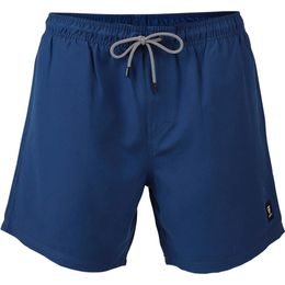 Brunotti Herren Badeshorts, blau, Gr. S, Obermaterial: 100% Polyester, Badehosen