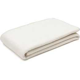 G&ouml;zze Wohndecke G&Ouml;ZZE, B:150cm L:200cm, beige, Baumwolle, Polyacryl, Polyester, Wohndecken, "Nevada", in Doubleface-Optik