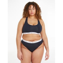 Damen Bikinislip, Tommy Hilfiger Underwear, Gr. XXXL, blau, Webqualit&auml;t, Obermaterial: 53% Baumwolle, 35% Modal, 12% Elasthan, unifarben, Unterhosen,