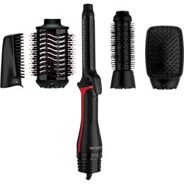 Revlon Multihaarstyler "ONE-STEP Air Styler 5-in-1 mit Revlon Original-Kopf - RVDR5371E", schwarz, B:11cm H:34cm T:8cm, Multihaarstyler, Unbegrenzte