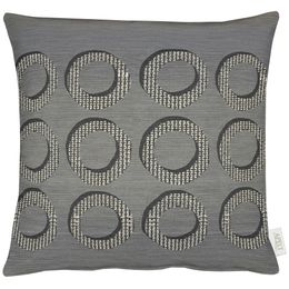 Dekokissen Apelt, B:45cm L:45cm, grau, Polyester, Kinderzimmer, Dekokissen_Sitzkissen_Kissenh&uuml;llen, "1710", Kissenh&uuml;lle mit F&uuml;llung, 1 St&uuml;ck