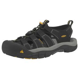Keen Herren Sandale "NEWPORT H2", Gr. 42, schwarz, Synthetik, Schuhe