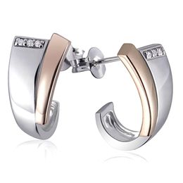 Goldmaid Damen Paar Ohrstecker, Silber 925 (Sterlingsilber), bunt, Silber 925 (Sterlingsilber), Ohrringe