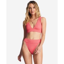 Billabong Damen Triangel-Bikini-Top "Summer High", rot, Gr. XS, 69% Polyester, 23% Polyester, 8% Elasthan, Bikini-Oberteile