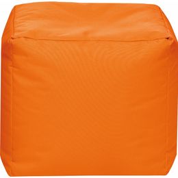 Sitzsack SITTING POINT, orange, Kinderzimmer, Sitzsäcke, "Cube SCUBA"
