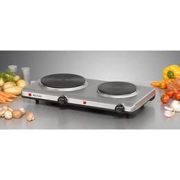 ELTAC Doppelkochplatte "ELTAC DK 29", B:50cm H:8,5cm T:29cm, silber, Kochplatten