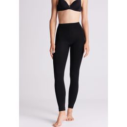 YSABEL MORA Damen Thermoleggings "TIGHTS BASIC COLLECTION", Gr. L, schwarz, Obermaterial: 95% Polyester, 5% Elasthan, unifarben, Hosen, mit 140 DEN