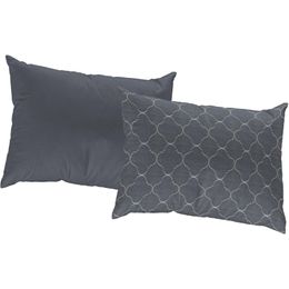 Dekokissen Adam, B:60cm L:40cm, blau, Baumwolle, Dekokissen_Sitzkissen_Kissenh&uuml;llen, "Indian Cortezada", mit Ornamenten, Wendekissenh&uuml;lle ohne