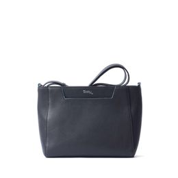 vargu Damen Umhängetasche "Sandrin 1", schwarz, Leder, Taschen, LGW zertifiziertes Leder