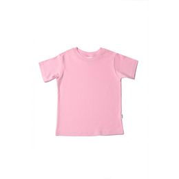 Liliput M&auml;dchen T-Shirt, rosa, Gr. 110, unifarben, 100% Baumwolle, Shirts, in niedlichem Design