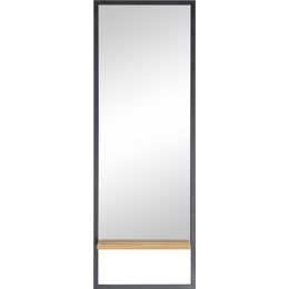 MCA furniture Wandspiegel "Yorkshire", B/H/T: 44cm x 125cm x 12cm, schwarz, Flur, Spiegel