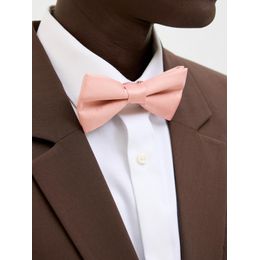 Jack & Jones JACK & JONES Damen Krawatte "JACSOLID BOWTIE NOOS", rosa, unifarben, Kunstfaser, Krawatten