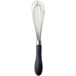 OXO GOOD GRIPS Schneebesen, schwarz, Schneebesen, Edelstahl, 23 cm