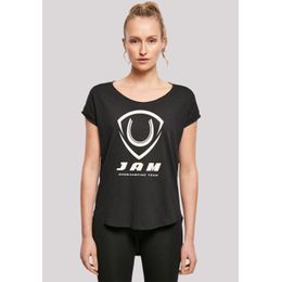 F4NT4STIC Damen T-Shirt "JAM Showjumping", schwarz, Gr. XL, Obermaterial: 100% Baumwolle, Shirts, Print