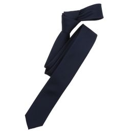 Venti Herren Krawatte "Venti Krawatte uni", blau, 70% Polyester, 30% Seide, Krawatten