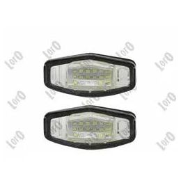 Mendler ABAKUS Kennzeichenleuchte beidseitig für HONDA 34100S0A013 34100S84A01 34104S0A013 L18-210-0002LED