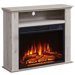Balderia Elektrokamin 'Frida' graue Eiche 2 kW