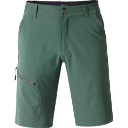 Bermudas DEPROC Active "KENTVILLE URBAN Short & kurze Hose", Herren, Gr. S, Normalgrößen, grün (schwarzgrün), 94% Polyester;6% Elasthan, sportlich, Hosen, Schnelltrocknend und atmungsaktiv