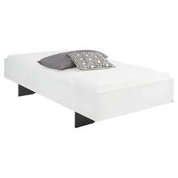 Futonbett Rauch "Phoenix", weiß, B:95cm H:41cm L:206cm, Betten, ohne Kopfteil