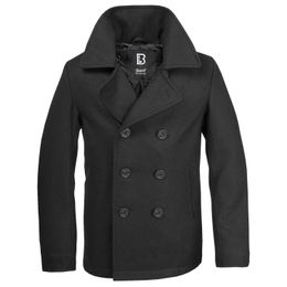 Brandit Pea Coat schwarz, Gr&ouml;&szlig;e L