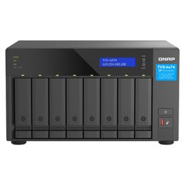 QNAP TVS-h874X-i9-64G 8-Bay 88TB Bundle mit 4x 22TB HDs