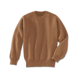 Kamelhaar-Pullover, 54 - Camel, Herren, aus Kamel