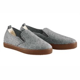 GRAND STEP SHOES Filz-Slip-on, 45 - Grau